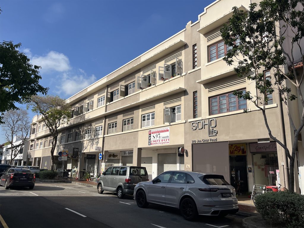 Retail space for lease in Punggol